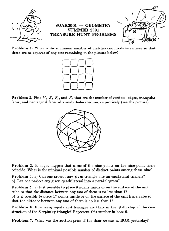 SOAR 2001 Announcements